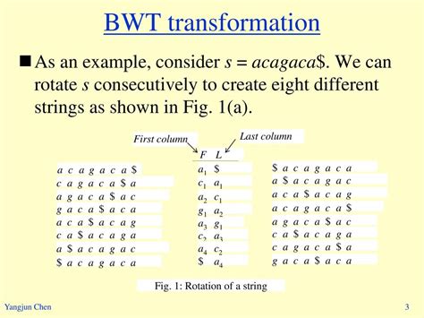 bwt transformation what is bwt transformation bwt string compression
