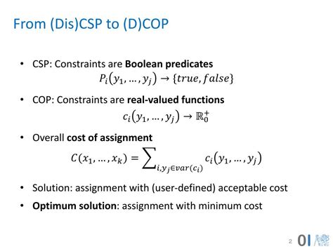 Ppt Distributed Constraint Optimization Powerpoint Presentation Free