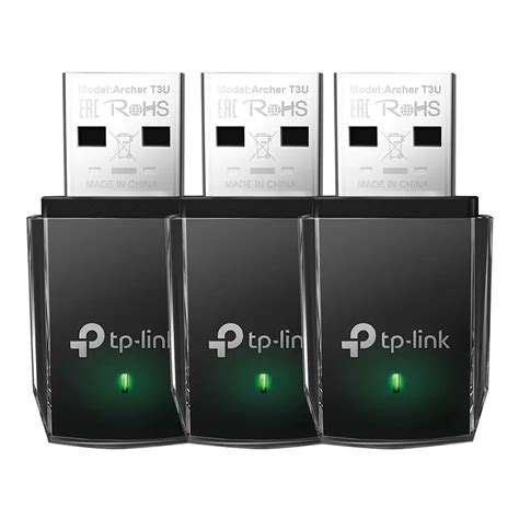 TP Link AC1300 雙頻迷你無線網卡 Archer T3U 3入組 134290Costco好市多必買推薦