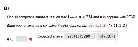 Solved A Find All Composite Numbers N Such That T And N Chegg