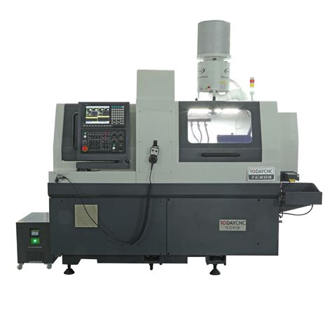 Swiss Type CNC Automatic Lathe Sliding Vending Machines Tc For Metal Strip Machining China