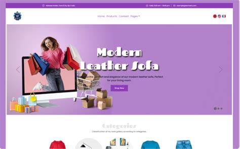 bigmarket ecommerce multi language reactjs framework website template