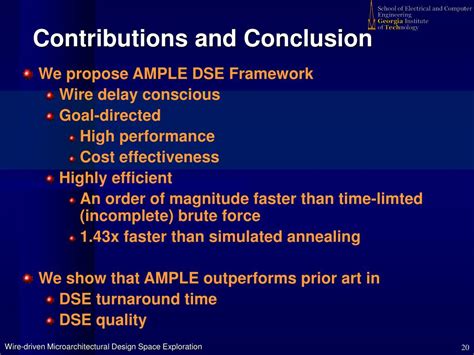 Ppt Wire Driven Microarchitectural Design Space Exploration Powerpoint Presentation Id 5005483