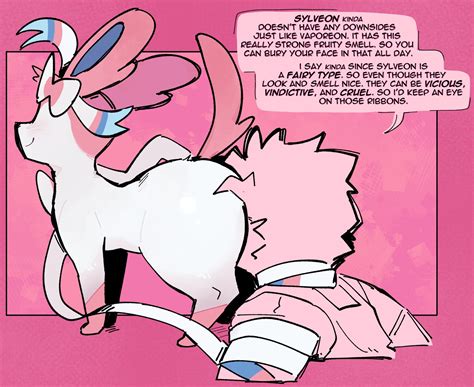 Rule 34 Ambiguous Gender Ass Blush Dialogue Eeveelution English Text Feral Fur Generation 6