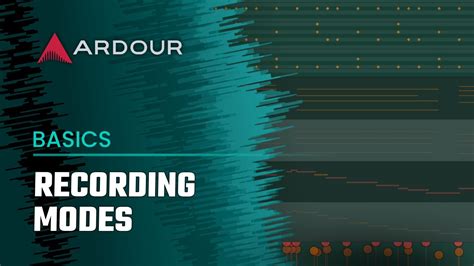 Recording Modes In Ardour Youtube