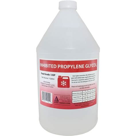 Propylene Glycol Antifreeze In Antifreeze And Car Coolants