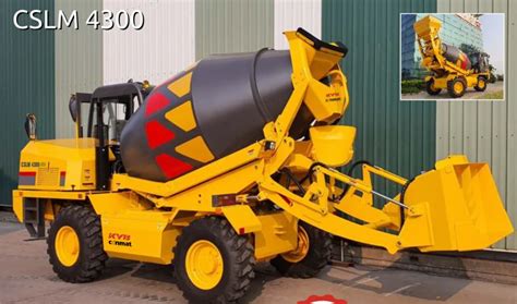 Kyb Conmat Self Loading Machine Slm 4300 At ₹ 4400000 Self Loading Concrete Mixer In Raipur