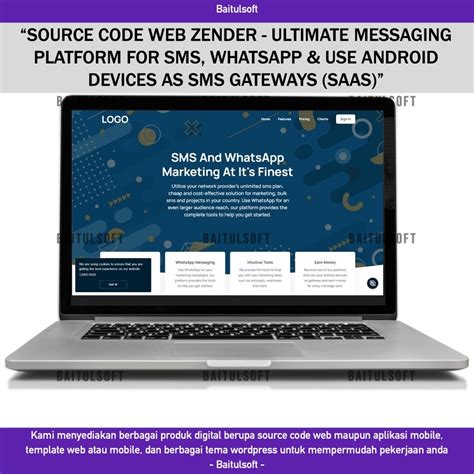 Jual Source Code Aplikasi Web Zender Ultimate Messaging Platform For