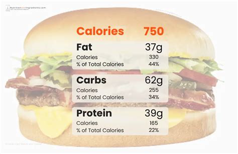 50 Fast Food Burgers Ranked By Total Calories