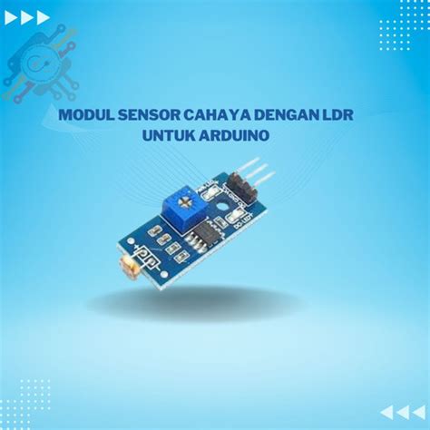 jual light sensor module modul sensor cahaya dengan ldr untuk arduino