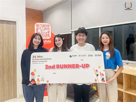 นักศึกษา Cscmu คว้ารางวัลรองชนะเลิศอันดับ 2 ในงาน “24 Hrs Builds Hackathon Smart University