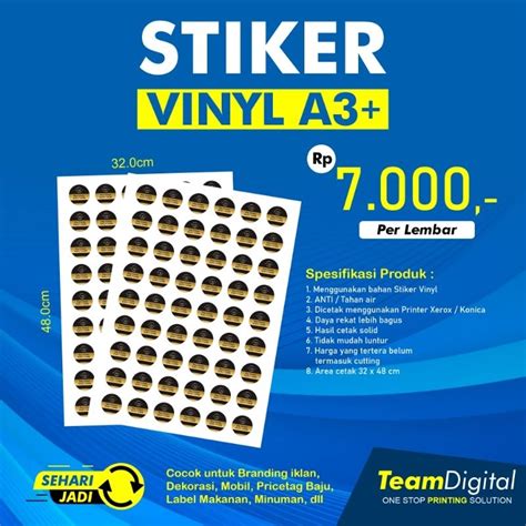 Jual Cetak Stiker Vinyl A Stiker Label Cutting Shopee Indonesia