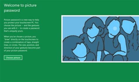 How To Setup A Picture Password In Windows 8 Gesture Based Security Techglimpse