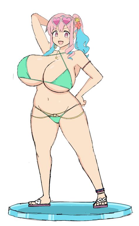 Rule 34 Armpits Big Ass Big Breasts Bikini Female Female Only Hozuki