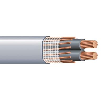 3 3 3 Copper Seu Service Entrance Cable Pvc Jacket Gray 110 Amp 600v