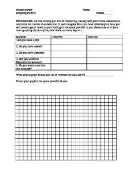 Science Graphing Practice Worksheets