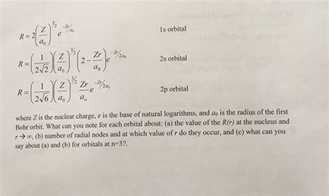 Solved The Radial Part Of The Wavefunction R G In The Chegg