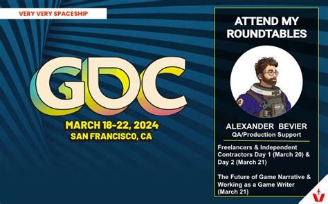 very very spaceship on linkedin gdc gdc2024 gamedev sanfrancisco