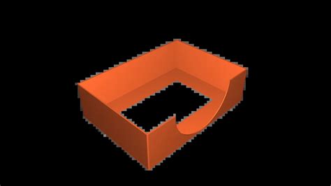 Openscad Notes Box A7 A6 Post It By Starwhooper Download Free Stl