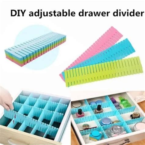Drawer Divider4 Pcs Drawer Separators Adjustable Grid Drawer Dividers