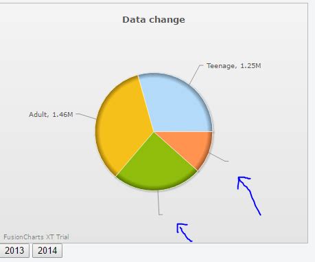 Data Labels Not Shown After Data Change Bug Reports FusionCharts Forum