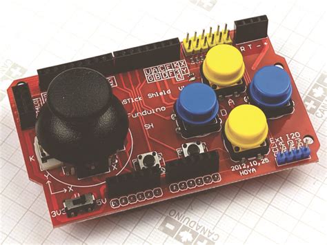 Joystick Shield And Game Pad For Arduino Uno Mega 26854