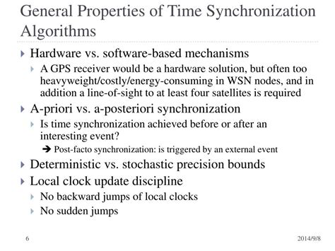 Ppt Chapter 6 Time Synchronization Powerpoint Presentation Free Download Id4127708