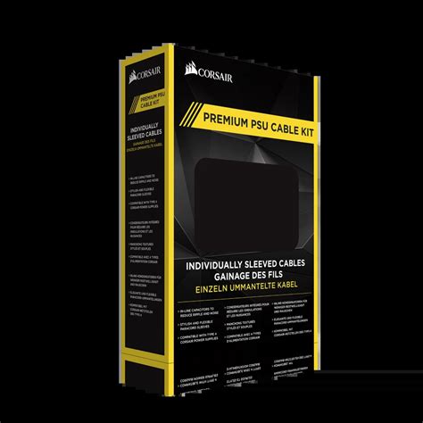 Premium Individually Sleeved Psu Cable Kit Starter Package Type 4