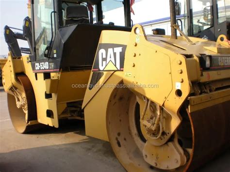 Cat Cb 534d Road Rollercaterpillar Cb534d Compactor Rollercat 534d