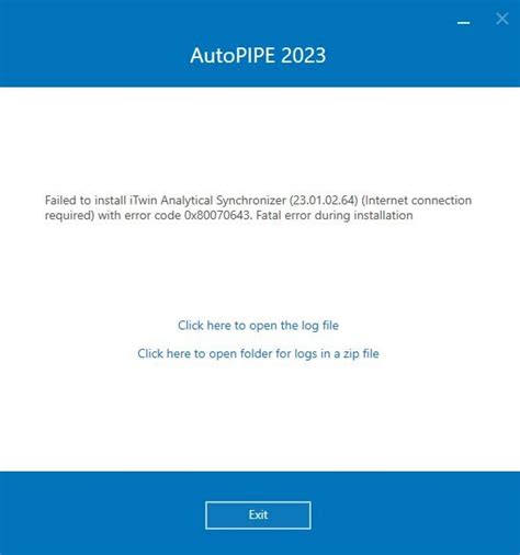 AutoPIPE Q How To Do Offline Installation Of Version And Higher Versions