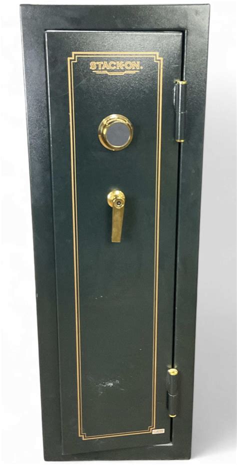 At Auction Stack On Fire Resistant Combination Dial Gun Safe