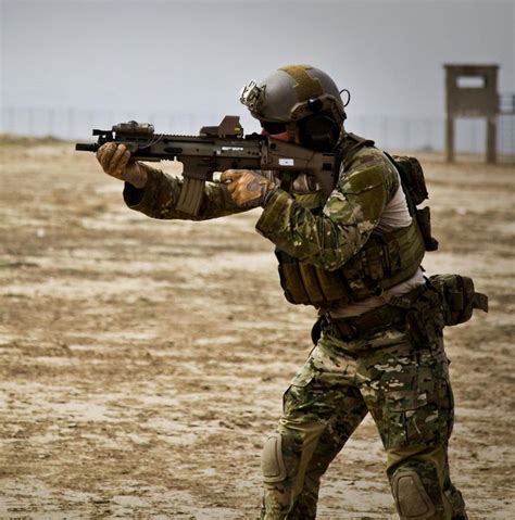 Ranger Mit Mk17 Scar H Mit 5 56mm Conversion Kit 군복 전사 경찰