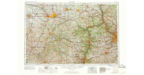 1960s Maps Of Summit County Oh Pastmaps