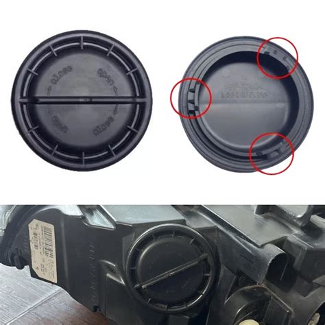 Car Headlight Rear Seal Cap Head Lamp Back Protective Dust Cover Lid