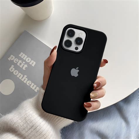 Black Liquid Silicone Iphone Case Ios App Icons Bundle Etsy Australia