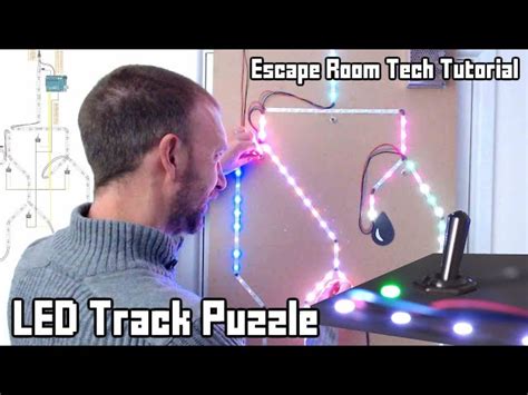 Free Video Led Track Diy Escape Room Puzzle Tutorial Building An Interactive Light Puzzle