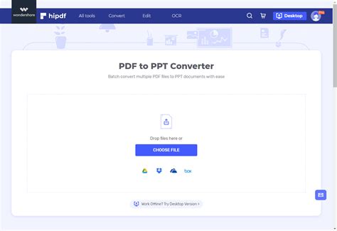 Convert PDF To PPT Online Fast 100 Free