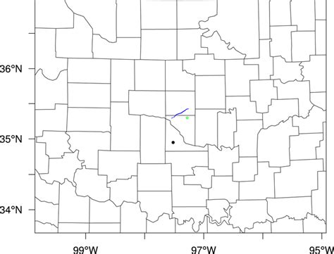 The Domain For Storm‐scale Data Assimilation And Free Forecast The Download Scientific Diagram