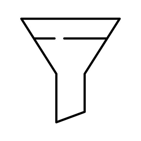 Filter Vector Icon 14705379 Vector Art At Vecteezy