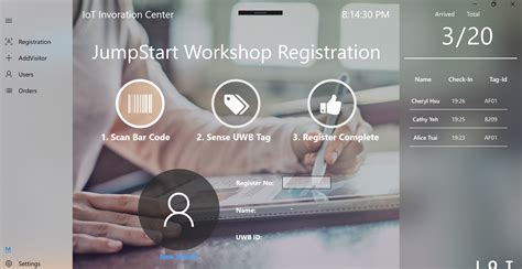 Github Yunyuntsai Interactive Registration Uwp