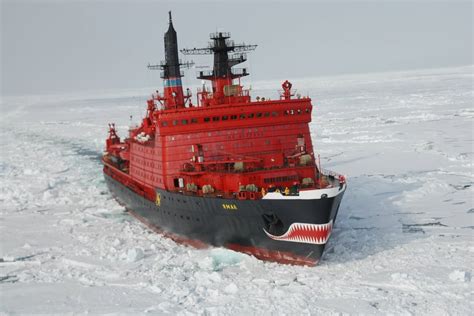 Arktika Class Nuclear Powered Icebreaker Of The Russian Navy