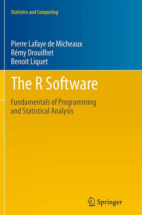 The R Software Fundamentals Of Programming And Statistical Analysis