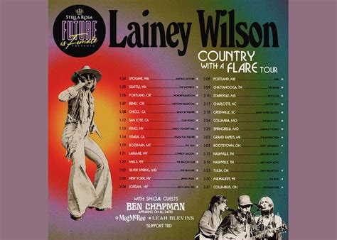 Lainey Wilson Tour 2023 Greeting Card By Carrolus Bagas