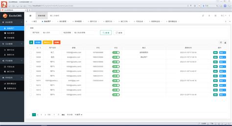 基于spring boot layui的内容管理系统：excitecms layui 后端基于spring boot sa token mybatis plus，前端基于layui