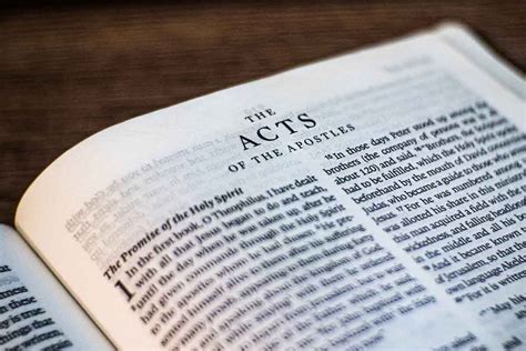 Acts Of The Apostles World Bible School