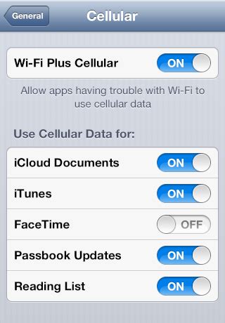 IOS New Wi Fi Plus Cellular Setting Will Make Application Internet Connection Seamless
