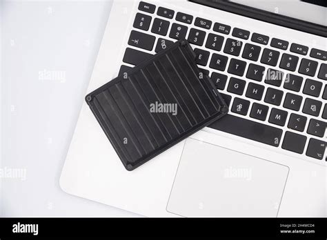 An External USB Hard Disk Drive Isolated On A White Background External Hdd Drives And Flash