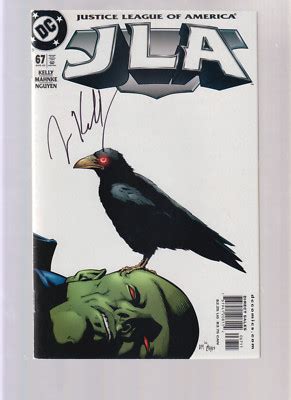 Jla 67 Signed By Joe Kelly 7 0 7 5 2002 Ebay