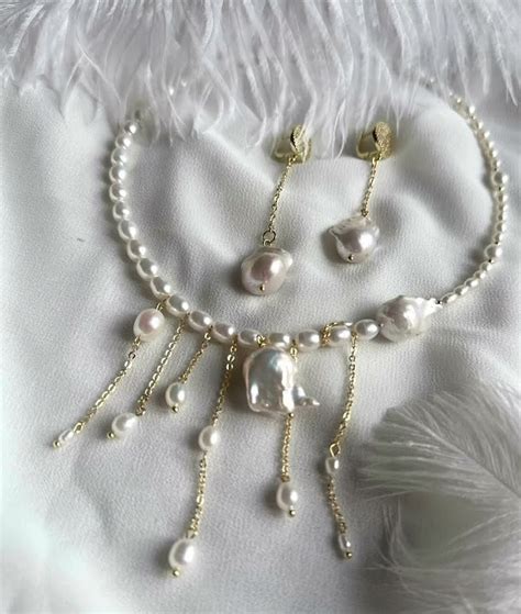 Россыпь жемчуга #ручная_работа #украшения #jewelry # ...