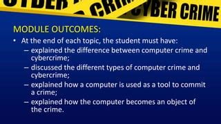 Technology ComputerCrime Presentation Pptx